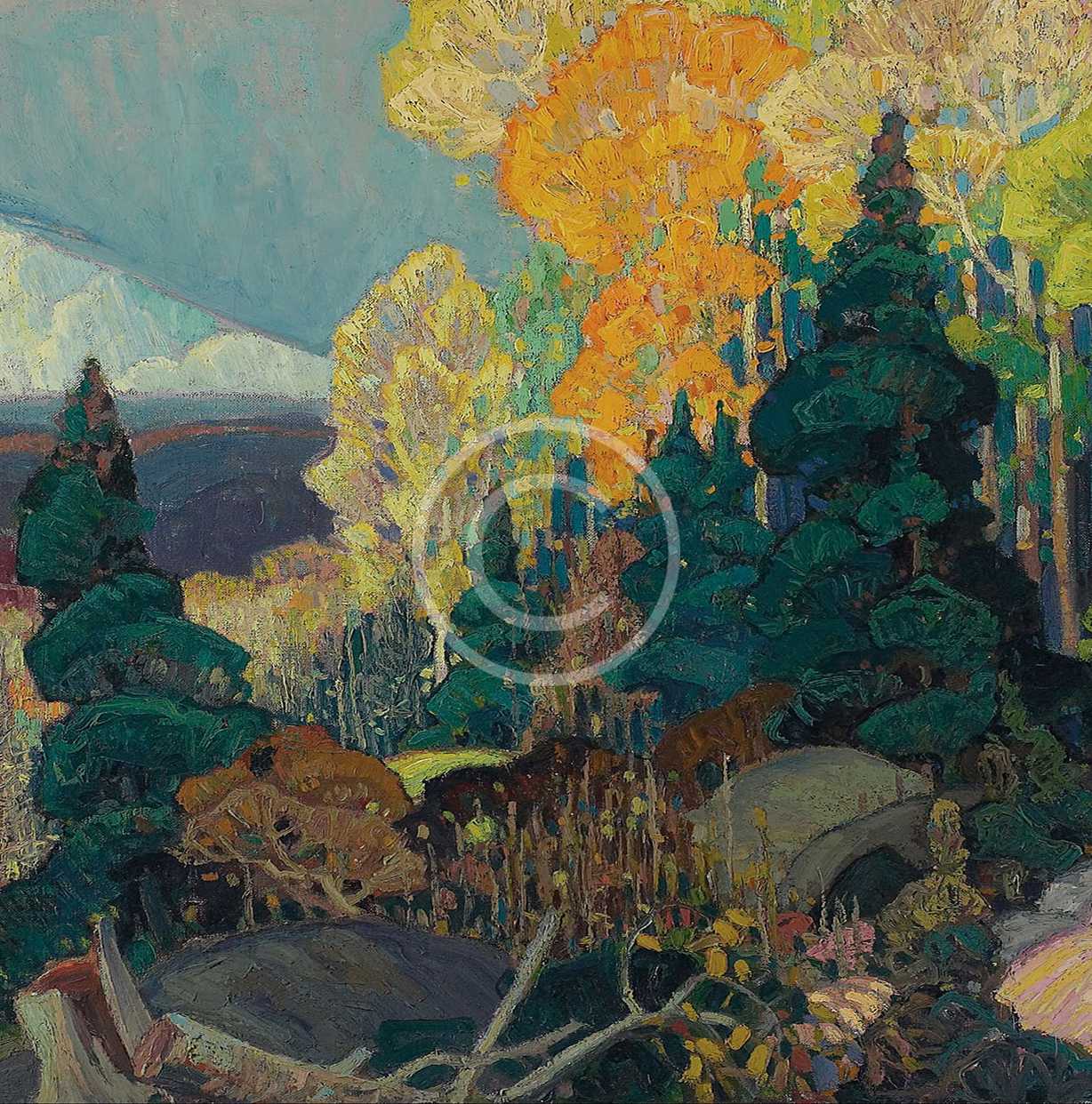 Autumn Hillside – Apollo art gallery